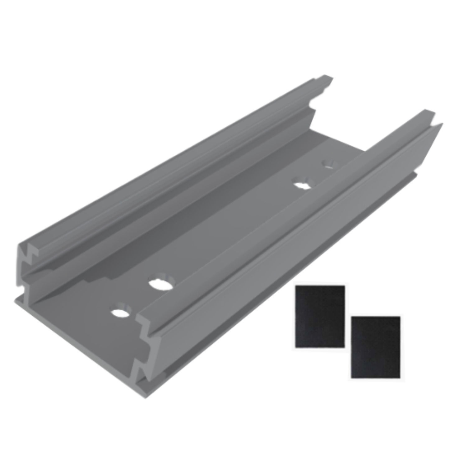 Perfil de aluminio - 4900-PEGA-MBA-4284/125 - PESPA ALUMIN - de caucho ...