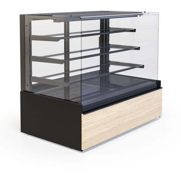 Vitrina moderna - PASTELLA SWEET N - IGLOO - de vidrio / de madera / de ...