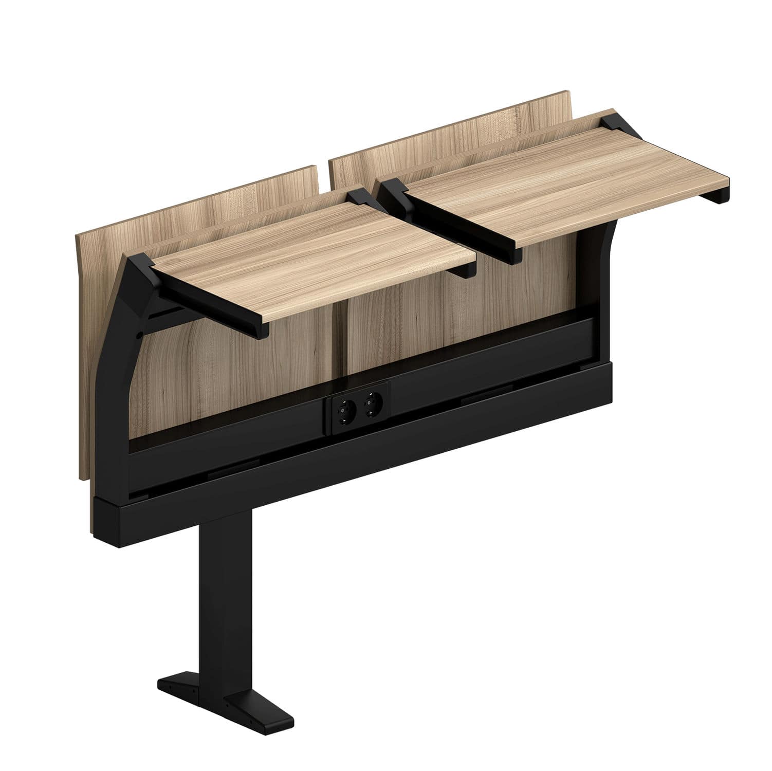 Silla con mesa integrada / contemporánea / plegable / de material ...