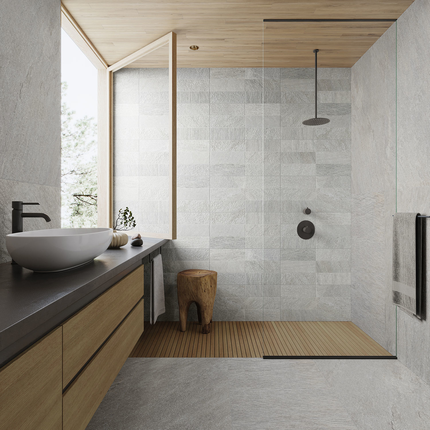 Baldosa de interior - QUARTZ - GAYAFORES - de baño / para salón / para ...