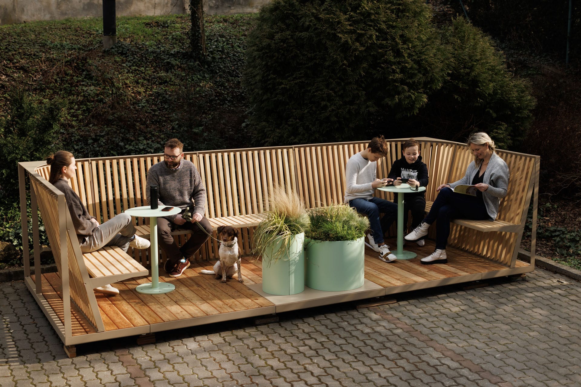 Parklet modular - Platform - mmcité street furniture