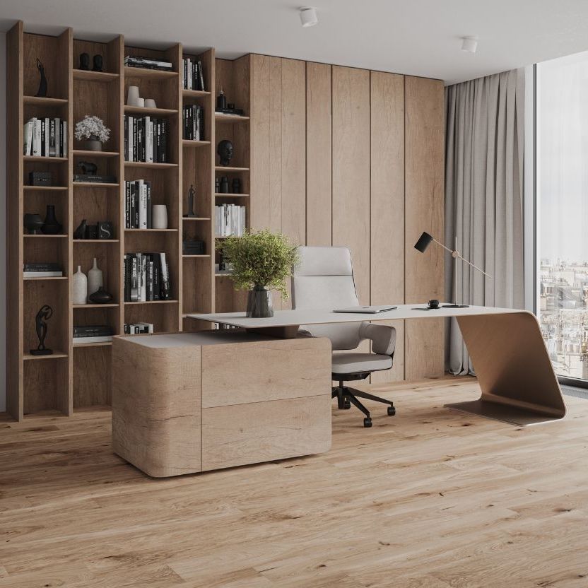 Pavimento de corcho - PANAMA OAK COGNAC - Wicanders - de interior ...