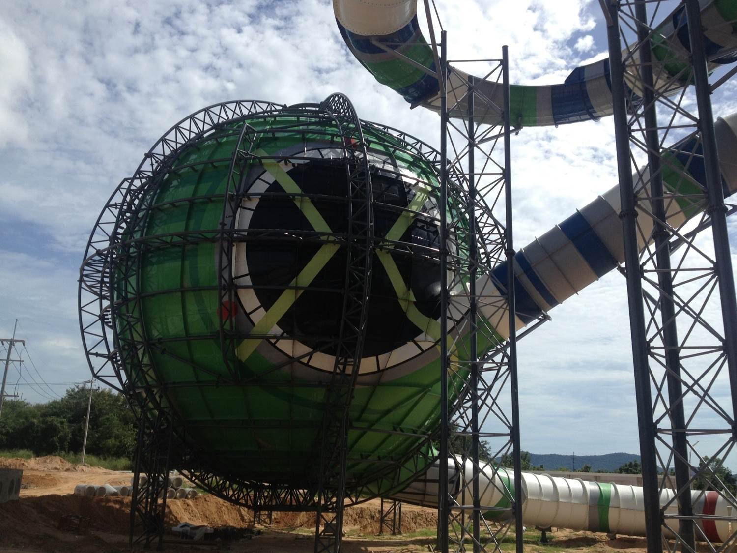 Tobogán giratorio - MAGIC SPHERE - Polin Waterparks - para parque ...