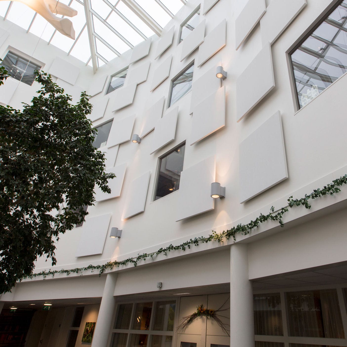 Panel acústico de pared - ECLIPSE® - ROCKFON - para revestimiento / de ...