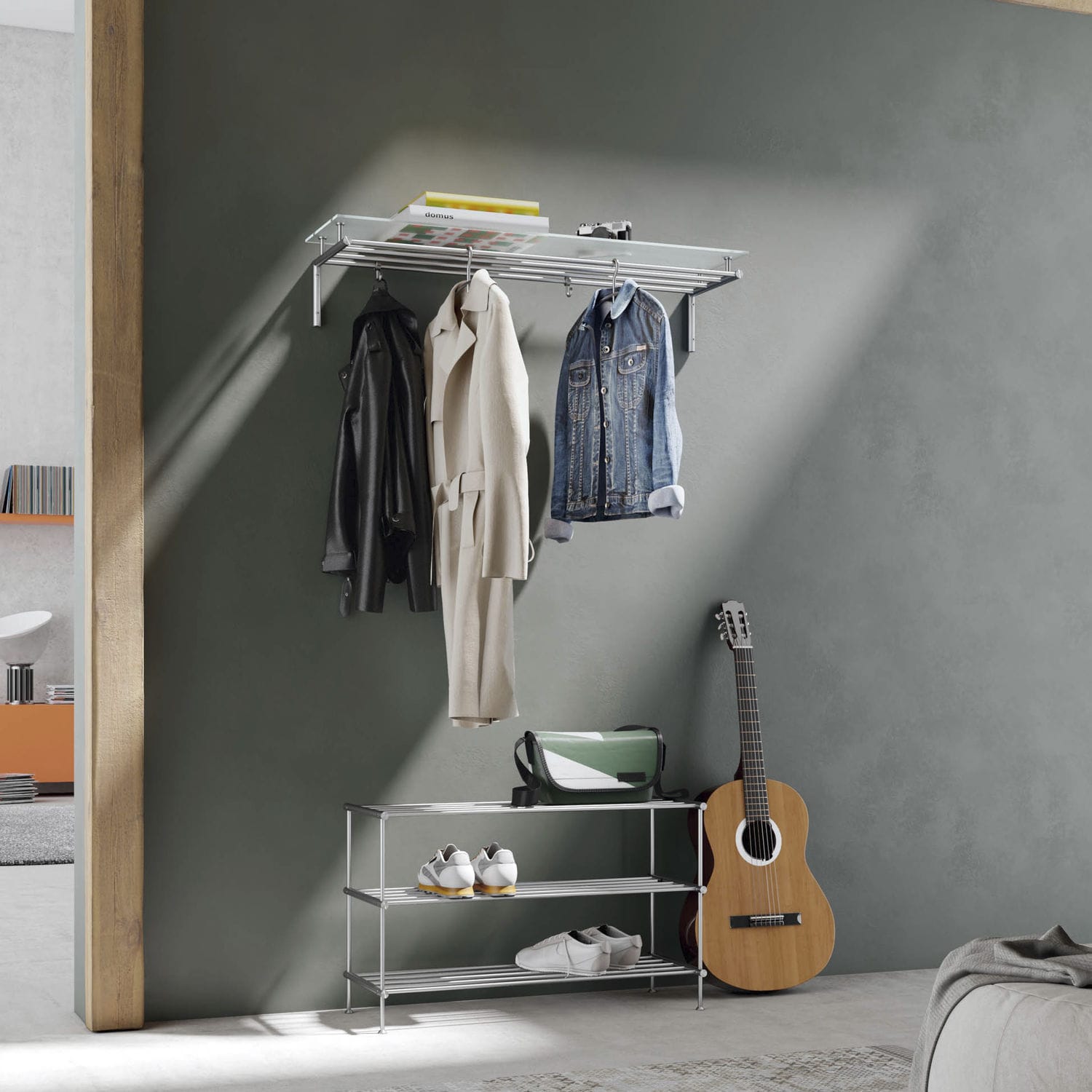 Guardarropa de entrada contemporánea - G15 50-140 - PHOS Design GmbH