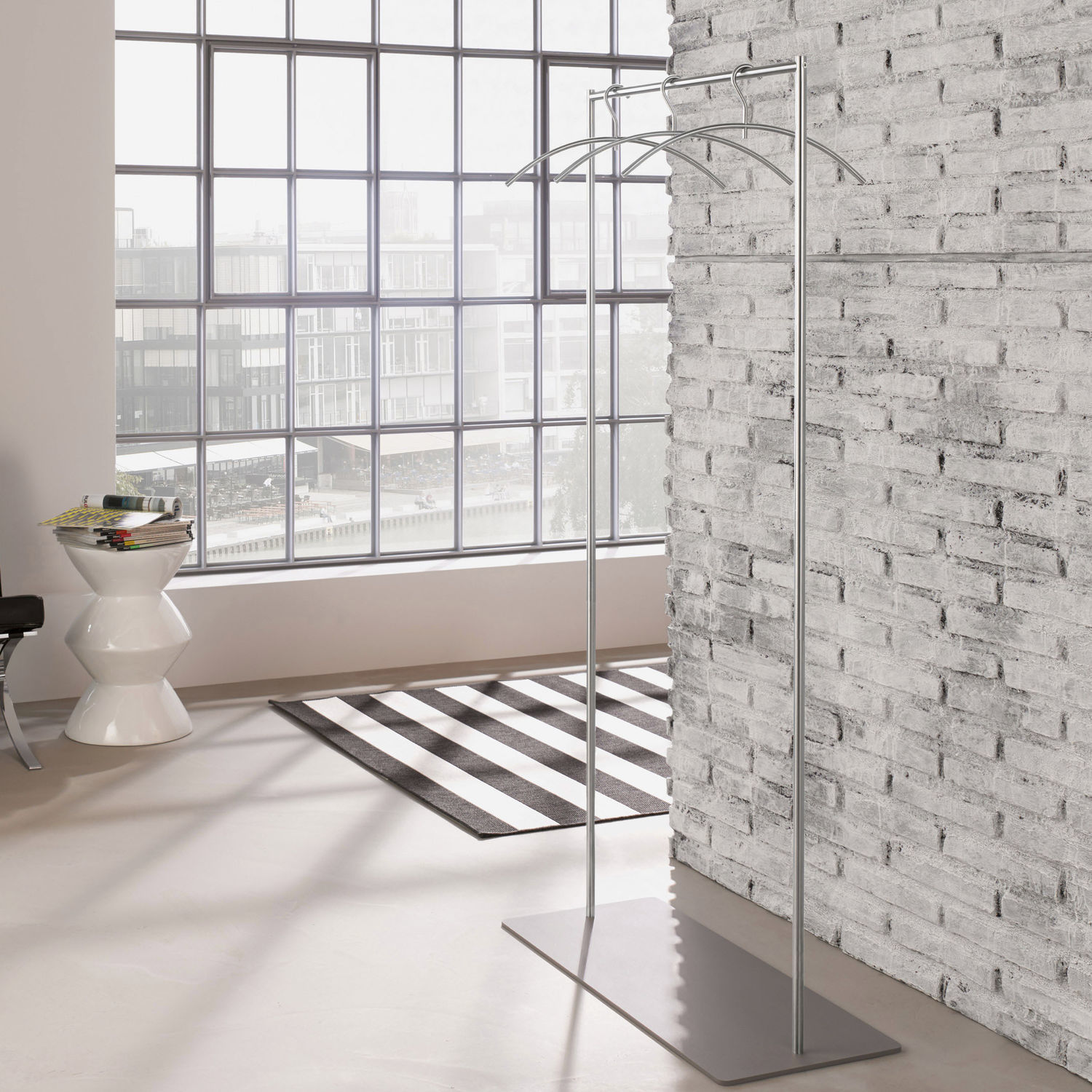 Perchero contemporáneo - GST2 - PHOS Design GmbH - de acero inoxidable ...