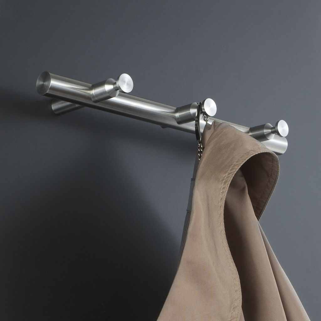 Perchero de pared - HLS3 - PHOS Design GmbH - contemporáneo / de acero ...