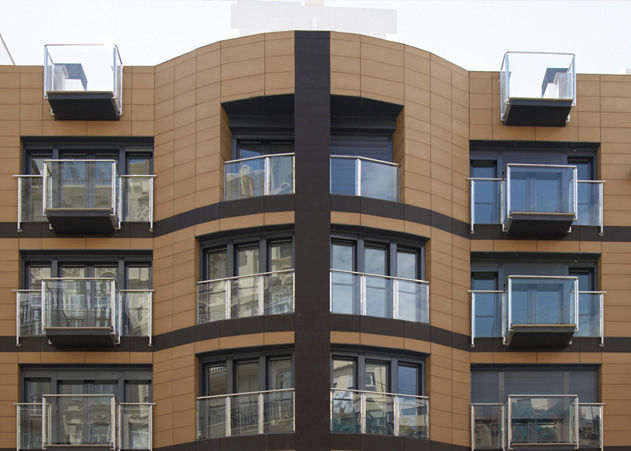 Revestimiento para fachadas ventiladas - FRONTEK : CANYON - Greco Gres ...