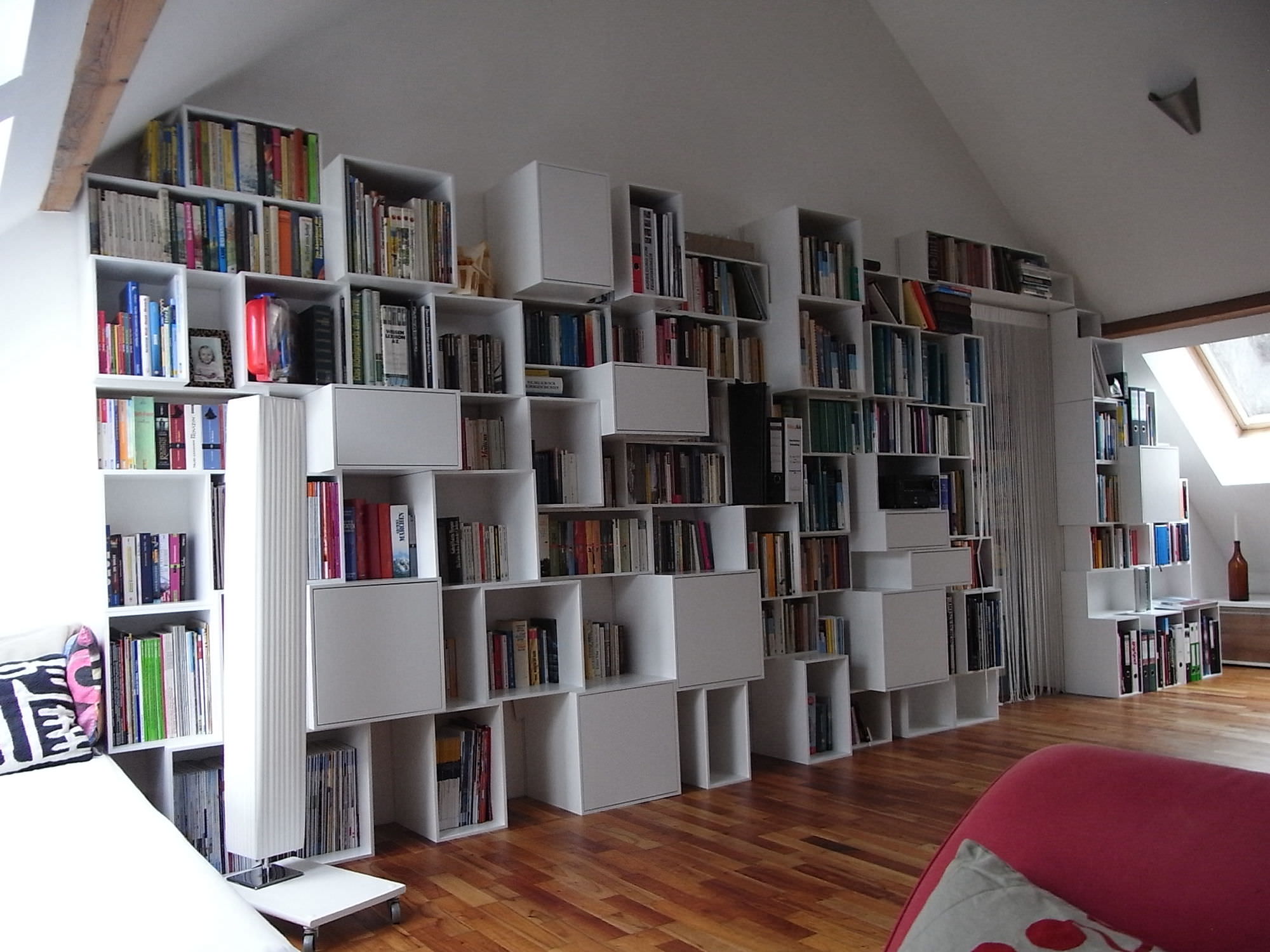 Estantería modular - 04/03 - Cubit - contemporánea / de MDF / blanca