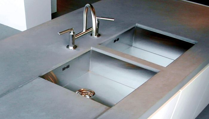 Fregadero de 2 cubetas - BARONGA: BAR40 - ABK InnoVent - sin ...