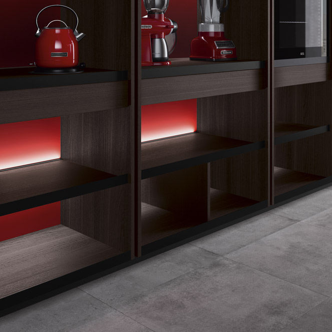 Mueble de cocina de madera - WAIND_K - MITON - para uso residencial