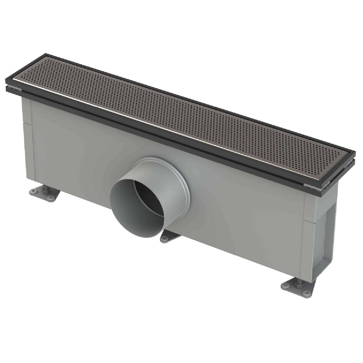 Difusor de aire de suelo - MINOPAB - SCHAKO KG - lineal / de metal ...