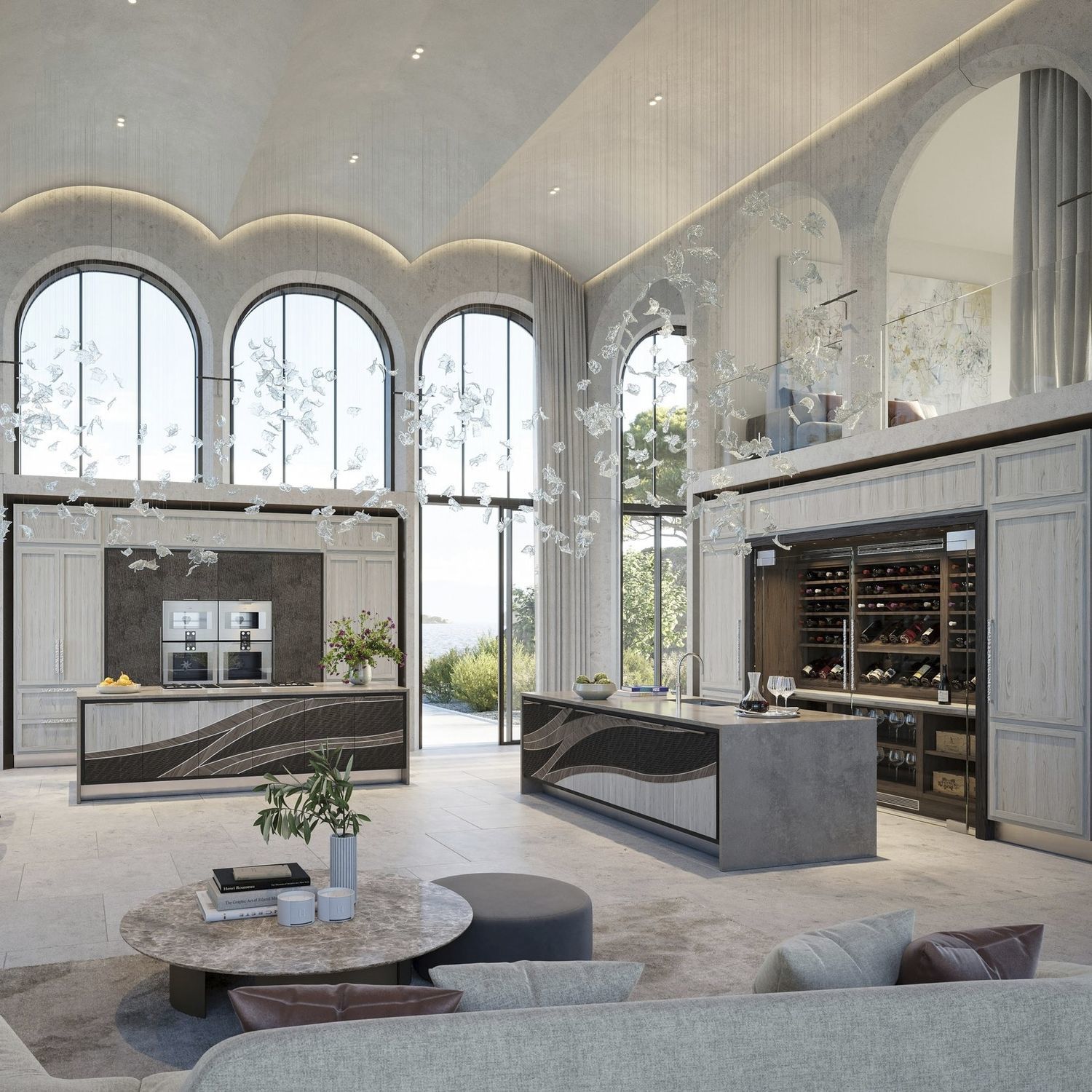 Cocina contemporánea - OPUS - Clive Christian - chapada de madera / de ...