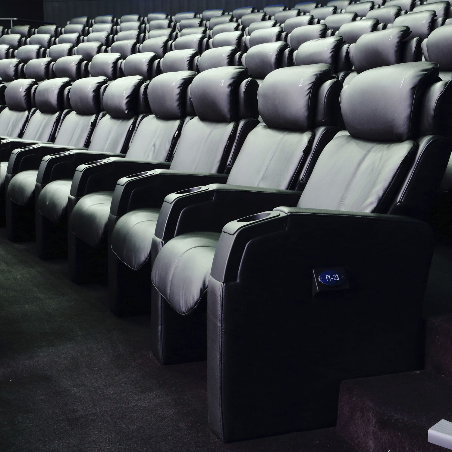 Butaca de cine de tejido - OPUS - FORAFORM AS - para el sector ...