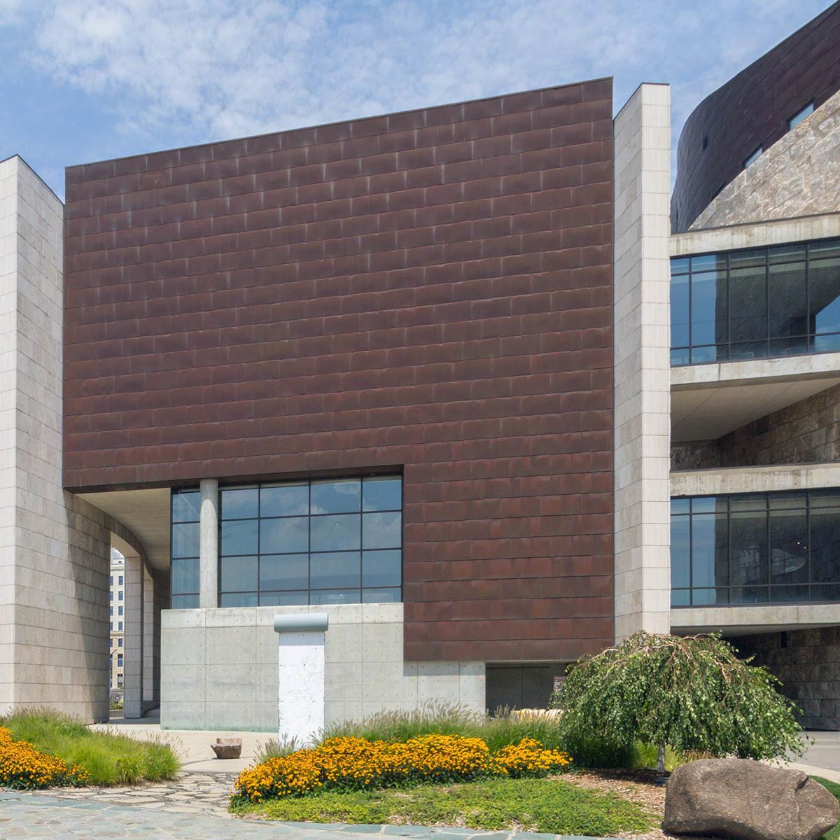 Revestimiento de fachada de paneles - FREEDOM CENTER - A. Zahner - de ...