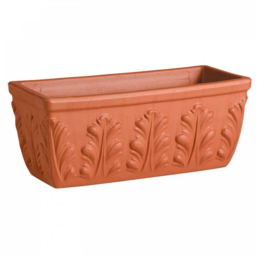 Maceta de jardín de terracota - COTTO : 10 - Deroma - rectangular