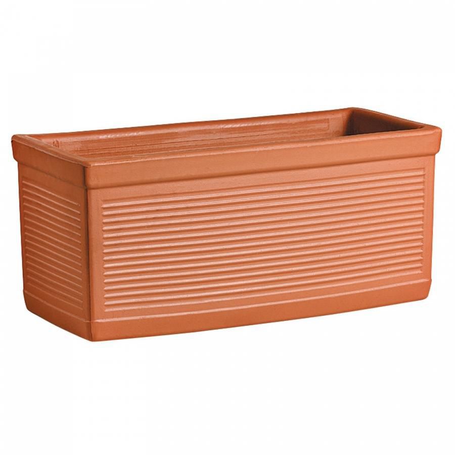 Maceta de jardín de terracota - COTTO : 33 - Deroma - rectangular