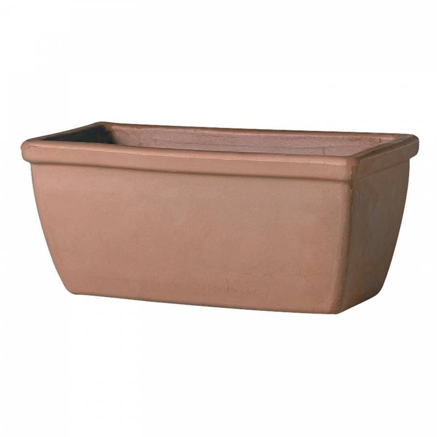 Maceta de jardín de terracota - MOKA : 2C-C - Deroma - rectangular