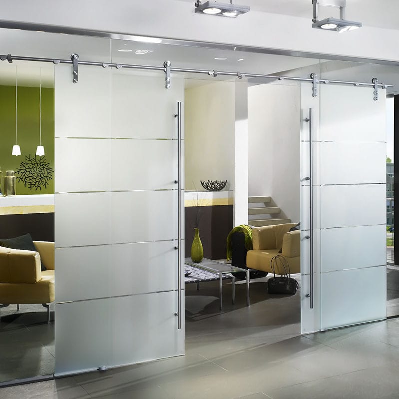 Puerta de interior - DORMA MANET - Glas Expert - de vidrio / corredera ...