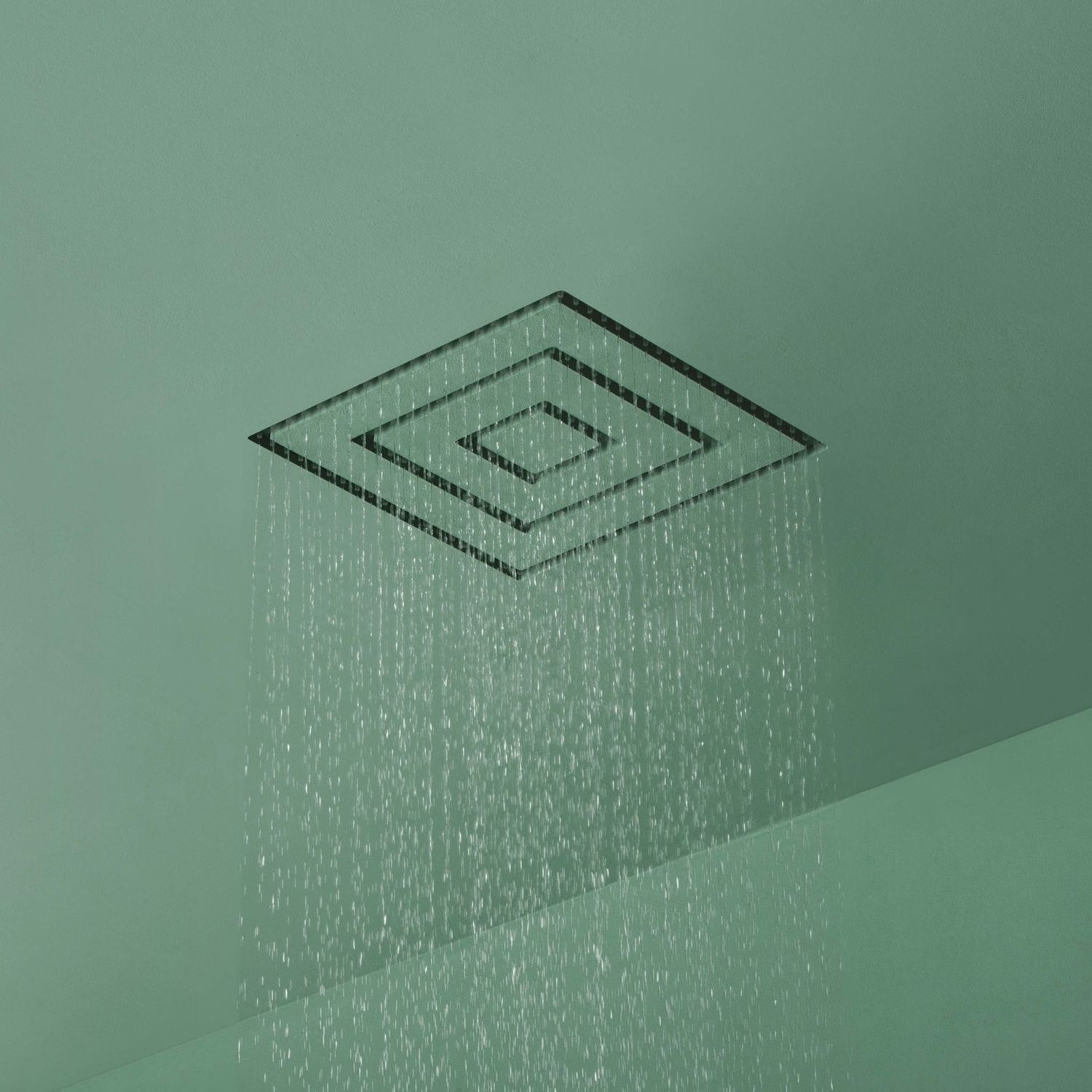 Rociador de ducha empotrable de techo - GR Q201 - ALPI SPA - cuadrado ...