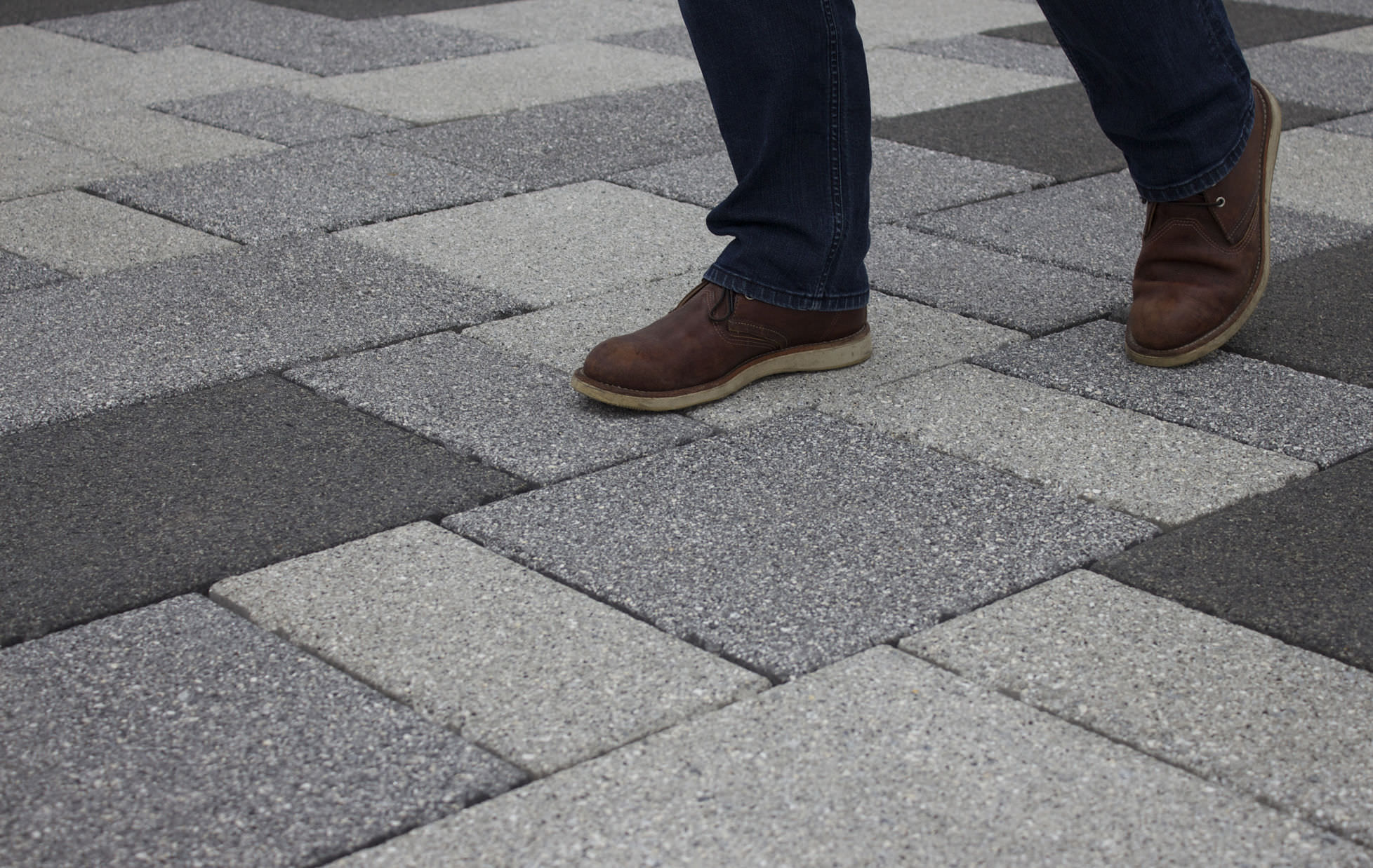 Adoquín de hormigón - CONSERVATION PRIORA - Marshalls plc - drenante