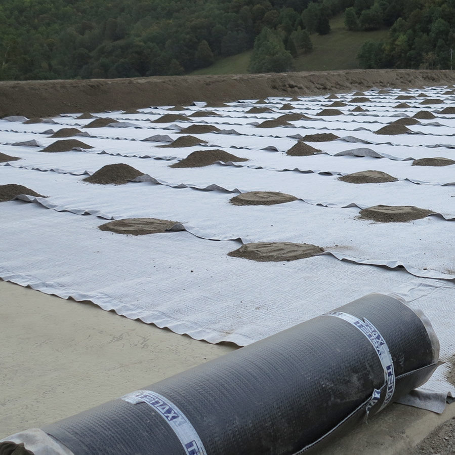 Membrana de drenaje no tejida - DP1 - Tenax UK Ltd - de polipropileno ...