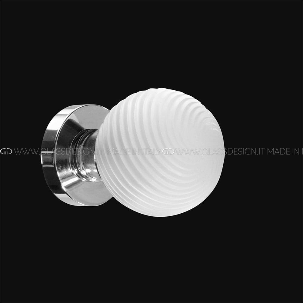 Pomo de puerta contemporáneo - Torciglione - GLASS DESIGN Srl - clásico ...
