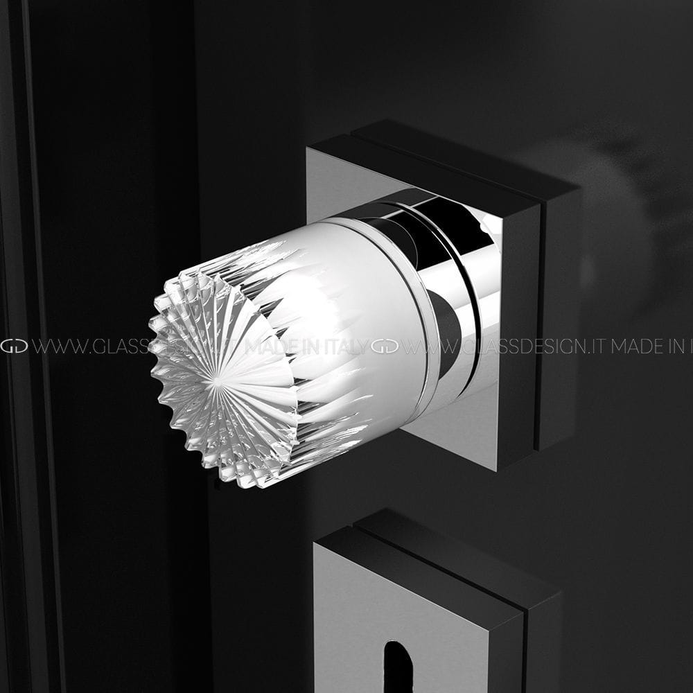 Pomo de puerta contemporáneo - Ray Home - GLASS DESIGN Srl - de latón ...