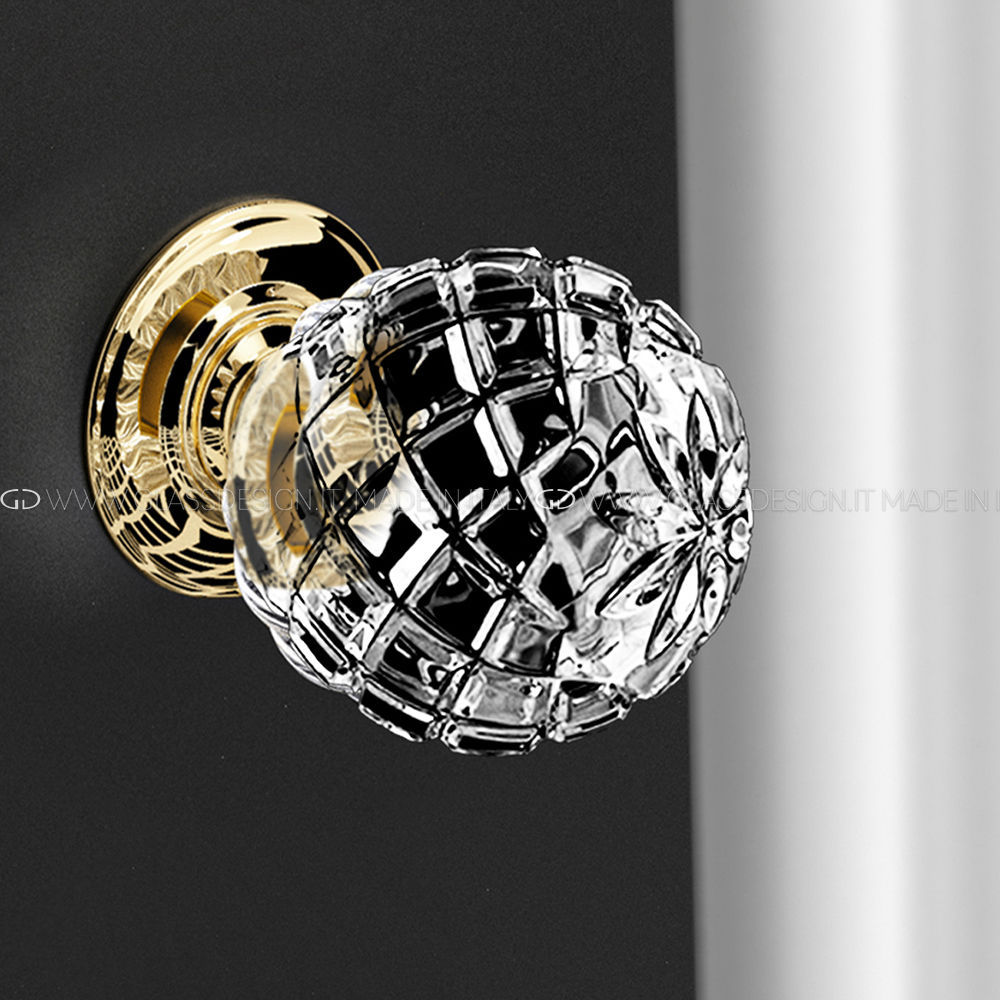 Pomo de puerta clásico - Stella Pull & Push - GLASS DESIGN Srl - de ...