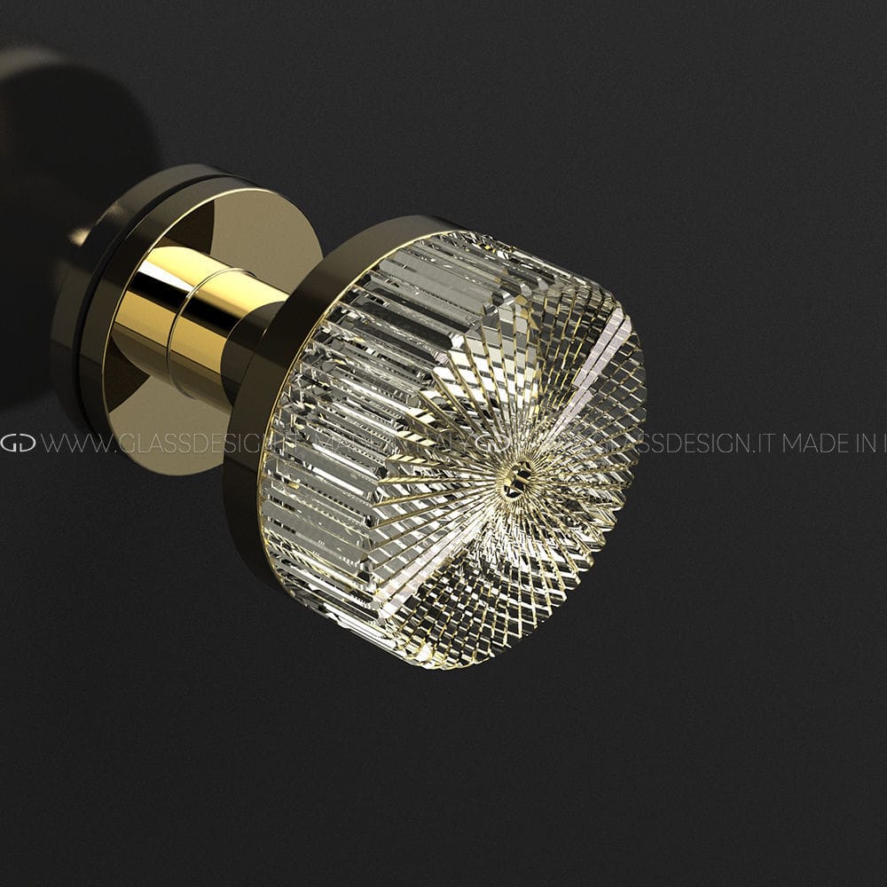 Pomo de puerta contemporáneo - Ray Pull XL - GLASS DESIGN Srl - de ...