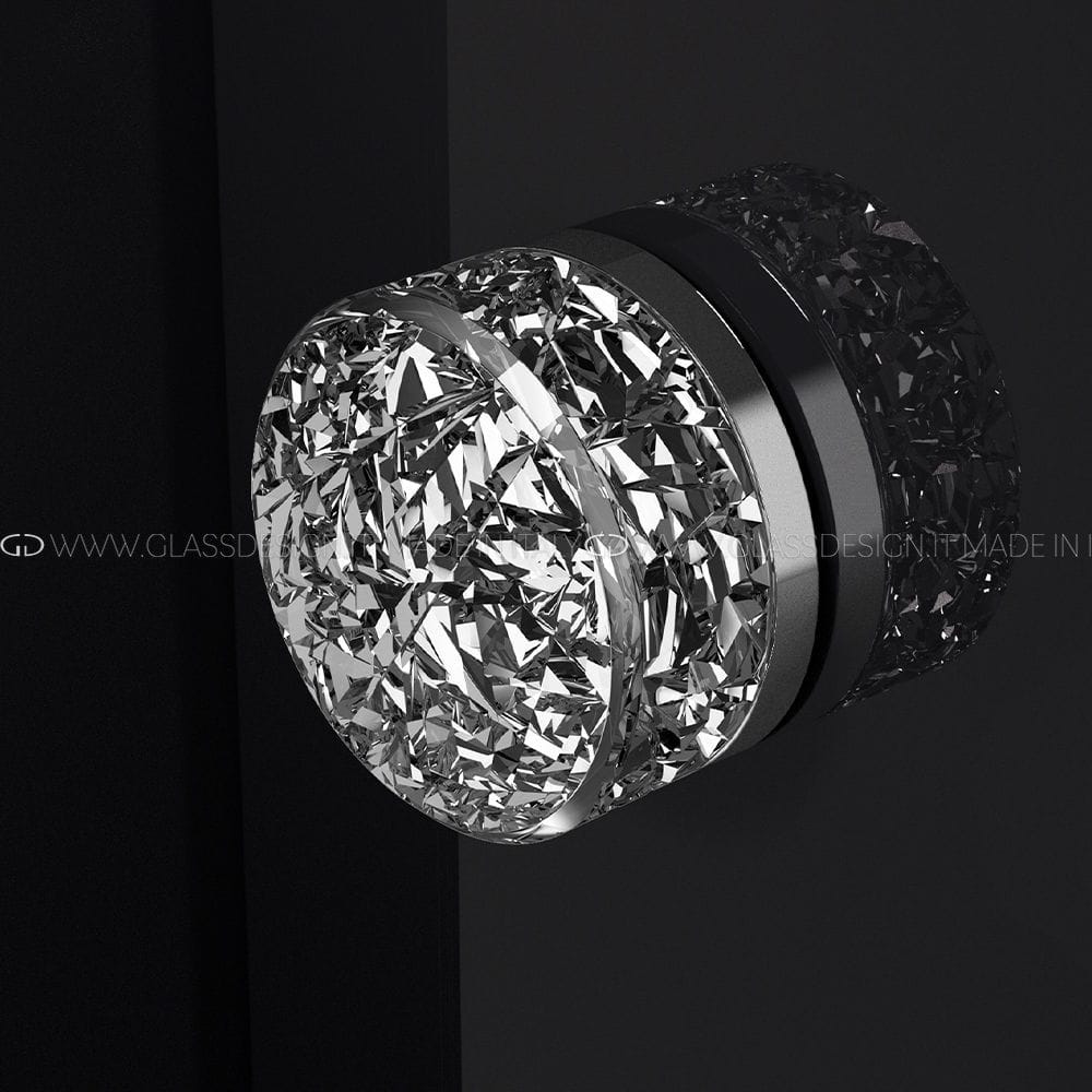 Pomo de puerta contemporáneo - Mirage Pull - GLASS DESIGN Srl - de ...