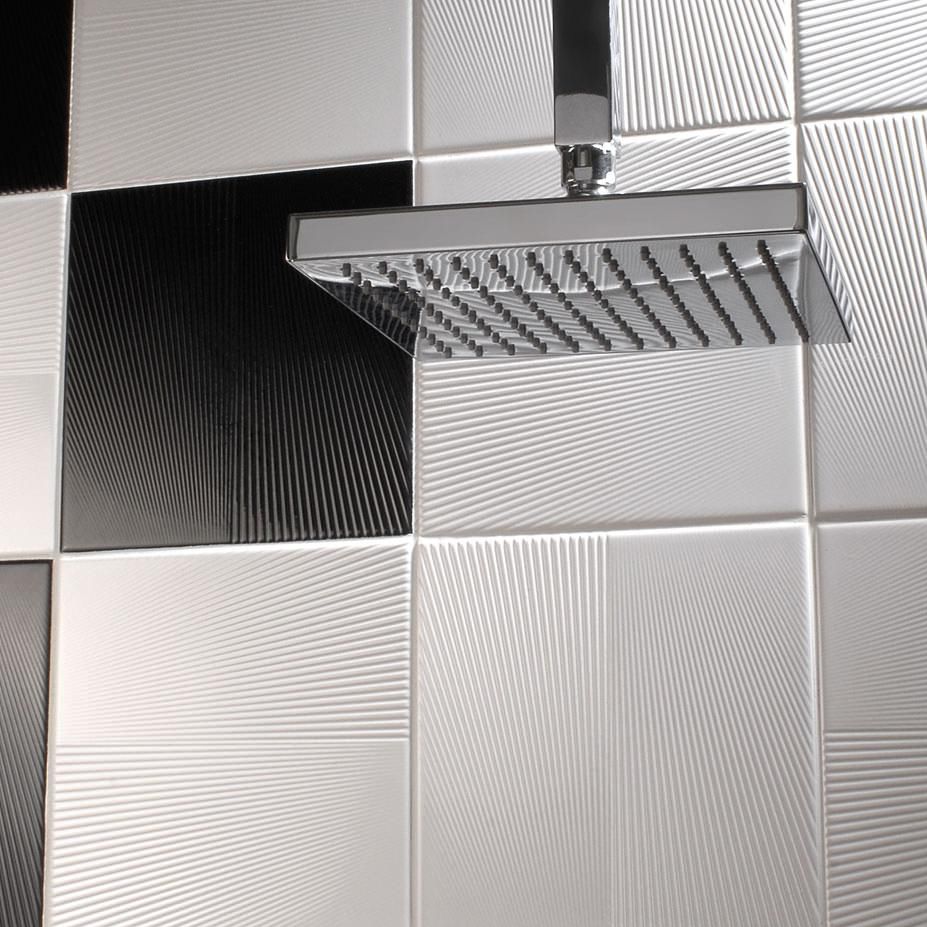 Baldosa de loza - OP ART - IDEA CERAMICA - con relieve / de interior ...