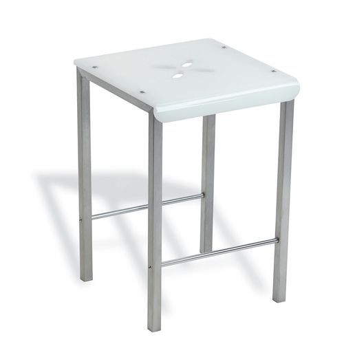 Taburete contemporáneo - 878 - STILHAUS - de acero / con base de acero ...