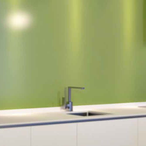 Panel de vidrio opaco - G&M - VETROVIVO - brillante / coloreado / para ...