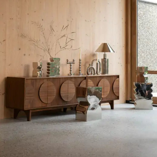 Aparador contemporáneo - Groove - Zuiver - de roble / de fresno / con ...