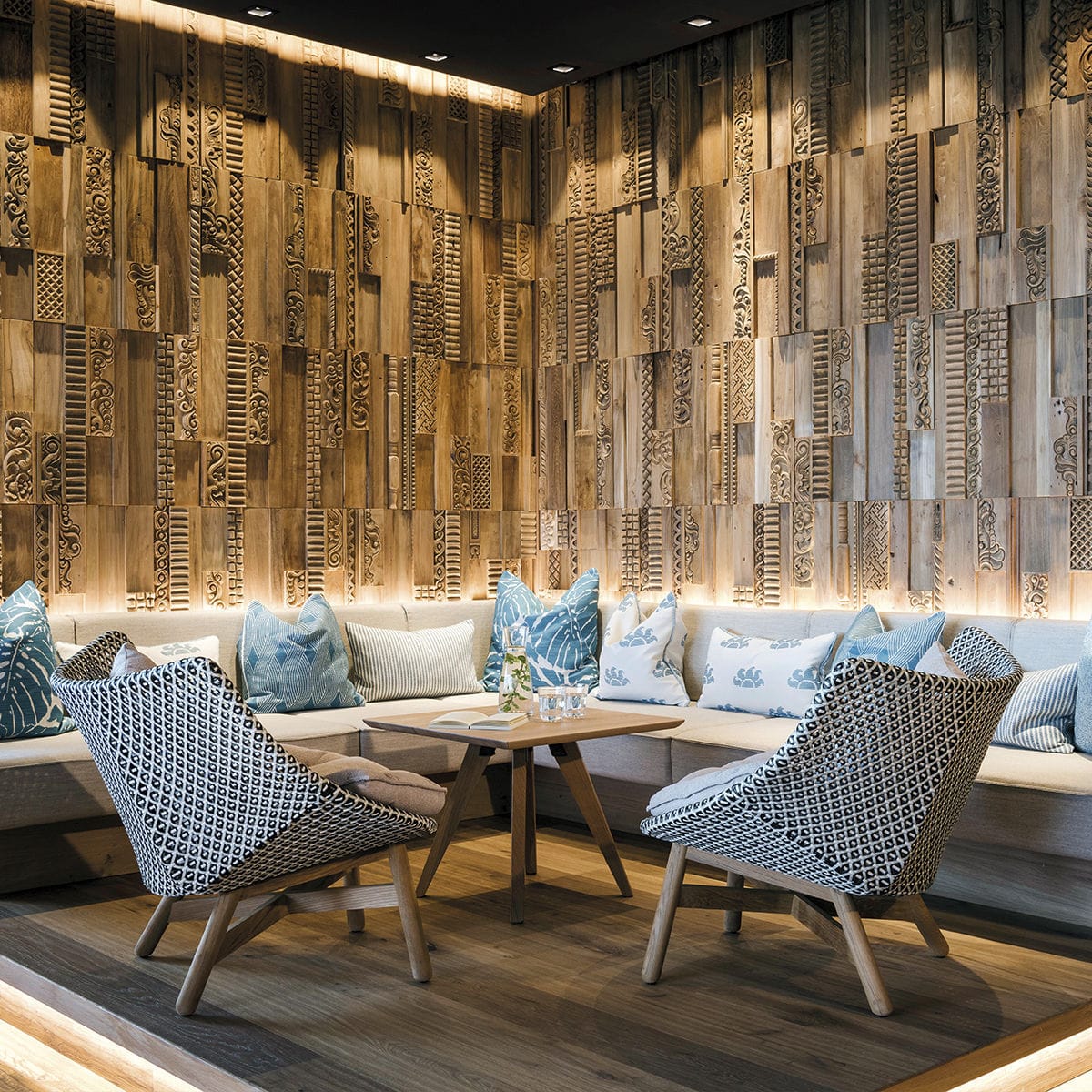 Panel decorativo de pared - Phoenix Teak - WONDERWALL STUDIOS - para ...