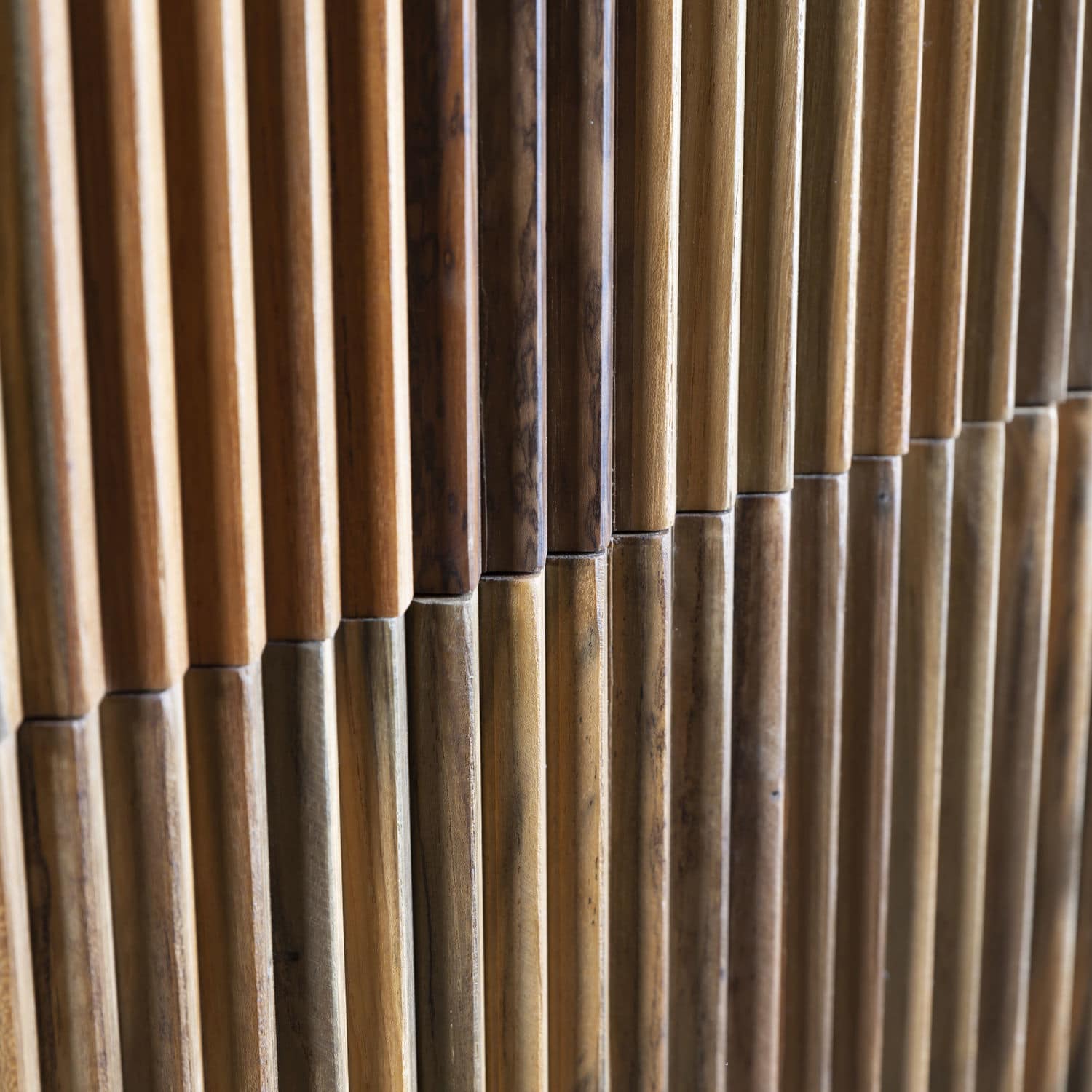 Panel decorativo de teca reciclada - MEADOW - WONDERWALL STUDIOS - para ...