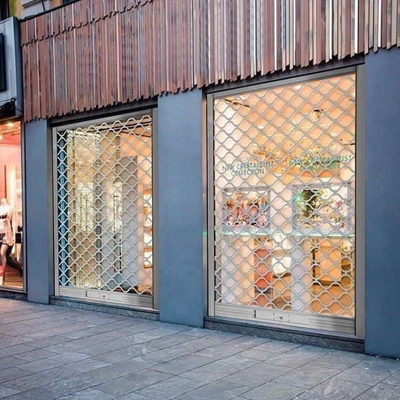 Puerta enrollable metálica para comercio - FLEXIDOOR SA