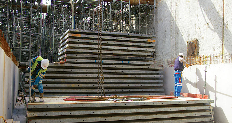 Encofrado modular - PANO - MILLS - de acero galvanizado / de madera ...