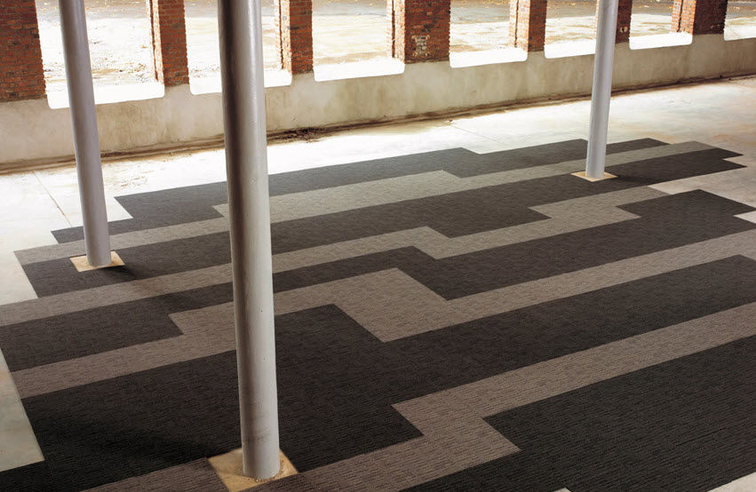 Moqueta tufting - MINIMUM 100 - MODULYSS - estructurada / sintética ...