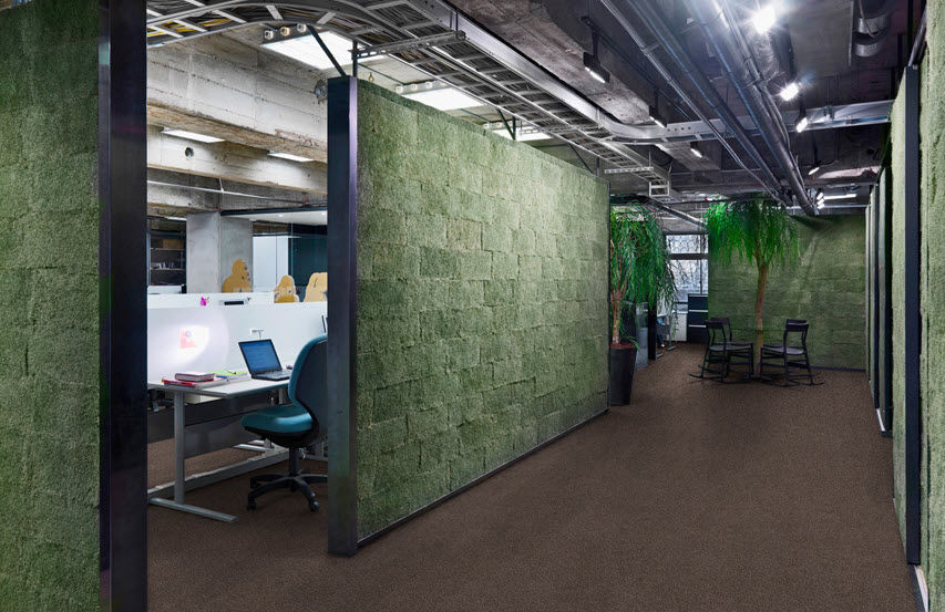 Moqueta tufting - ECO 100 C - MODULYSS - sintética / de terciopelo ...