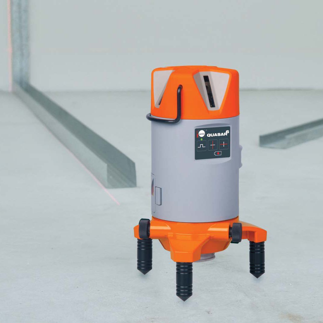 Nivel láser - QUASAR 6 - NEDO - robusto / horizontal / vertical