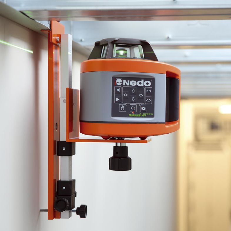 Nivel rotativo - SIRIUS 1 HV GREEN - NEDO - láser / robusto / horizontal