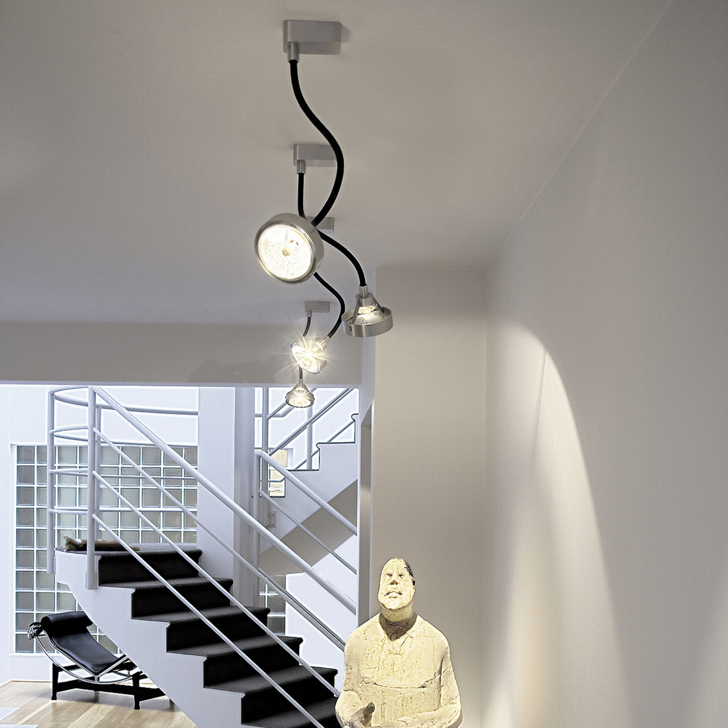 Foco de techo - KWA-KWA - Trizo21 - halógeno / redondo / IP20