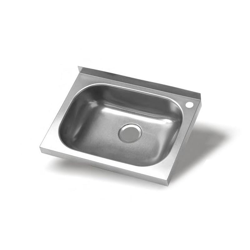 Lavamanos rectangular - BRAVO INOX S.R.L. - de acero inoxidable