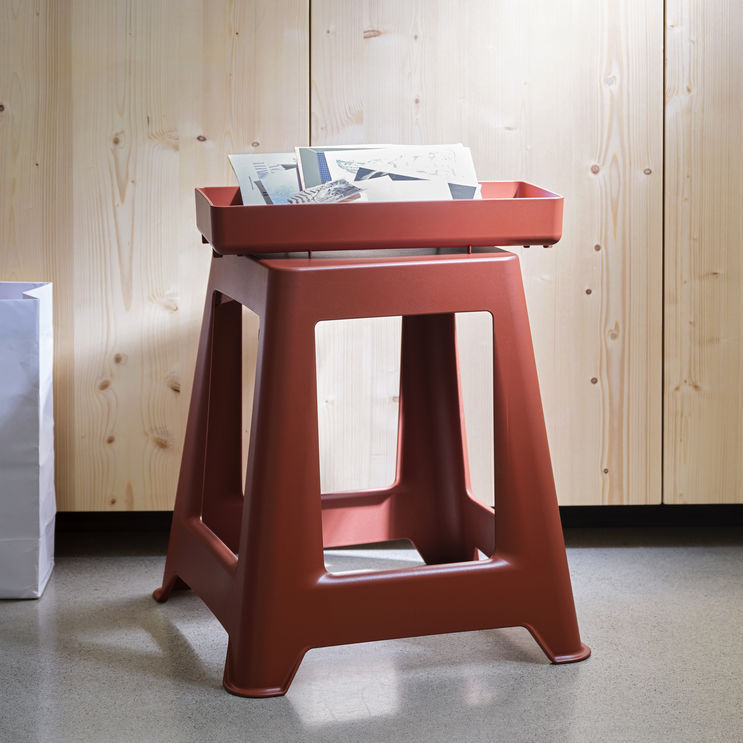 Taburete contemporáneo - Chap - vitra - de polipropileno / con base de ...