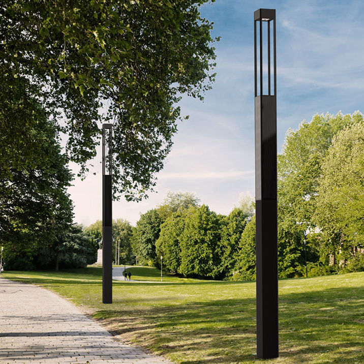 Columna luminosa contemporánea - luna - EPS soltec Solartechnik GmbH ...