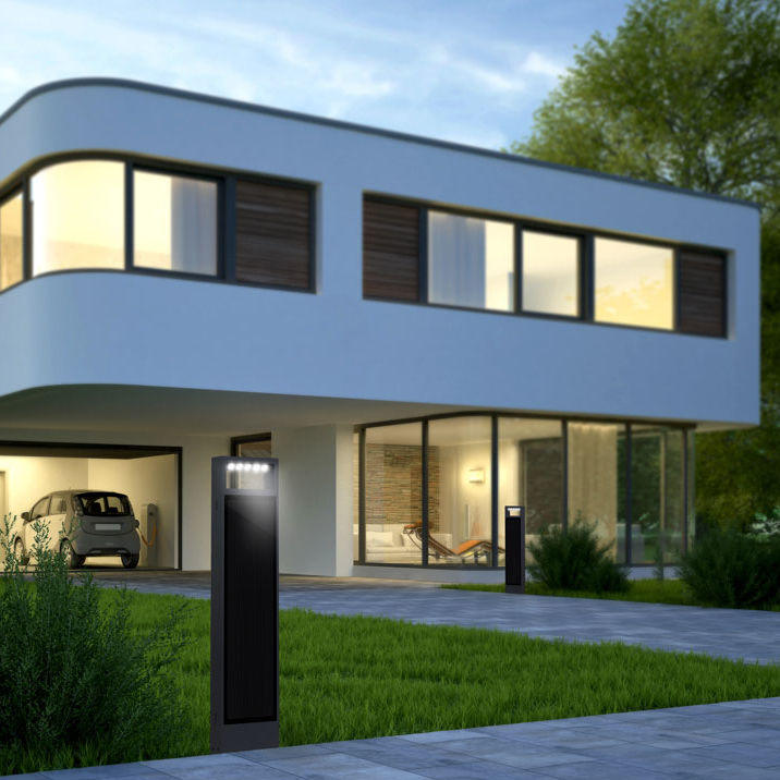 Bolardo de iluminación para uso residencial - juno - EPS soltec ...