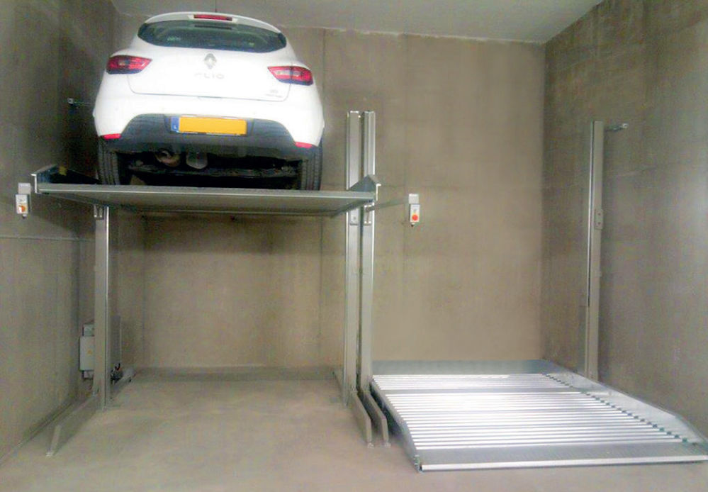 Plataforma para coches mecánica - Storeparker N2102 - Nussbaum Parking - de dos niveles