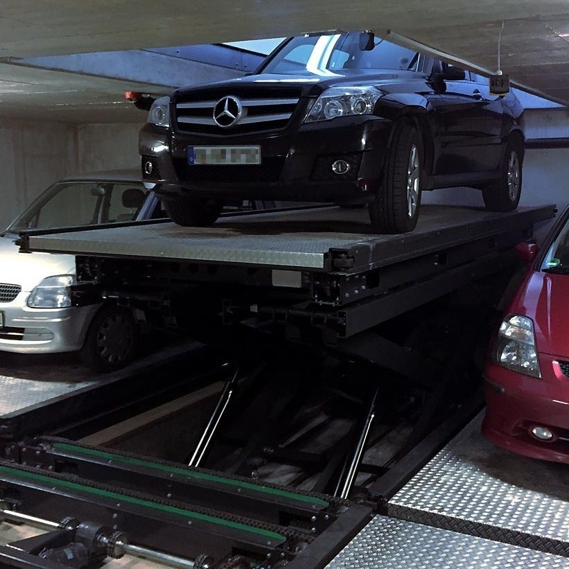 Sistema de aparcamiento con plataforma - SQUAREPARKER - Nussbaum Parking